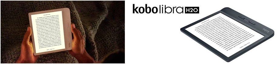 Libro electrónico E-Reader Kobo Libra H2O Blanco - eBook | Fnac