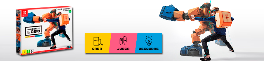 Nintendo Labo Kit Robot Switch para - Los mejores videojuegos | Fnac